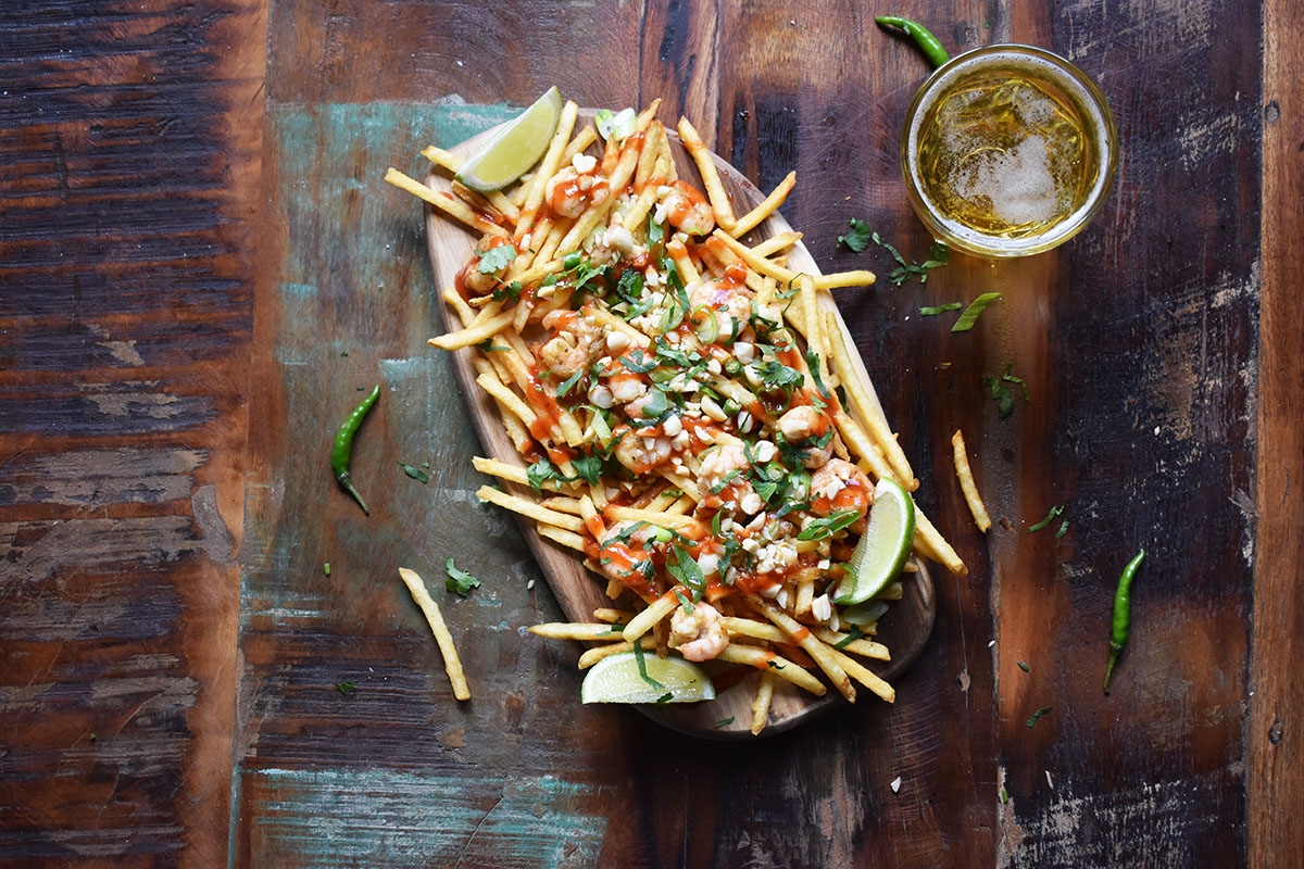 Pad Thai Loaded Fries